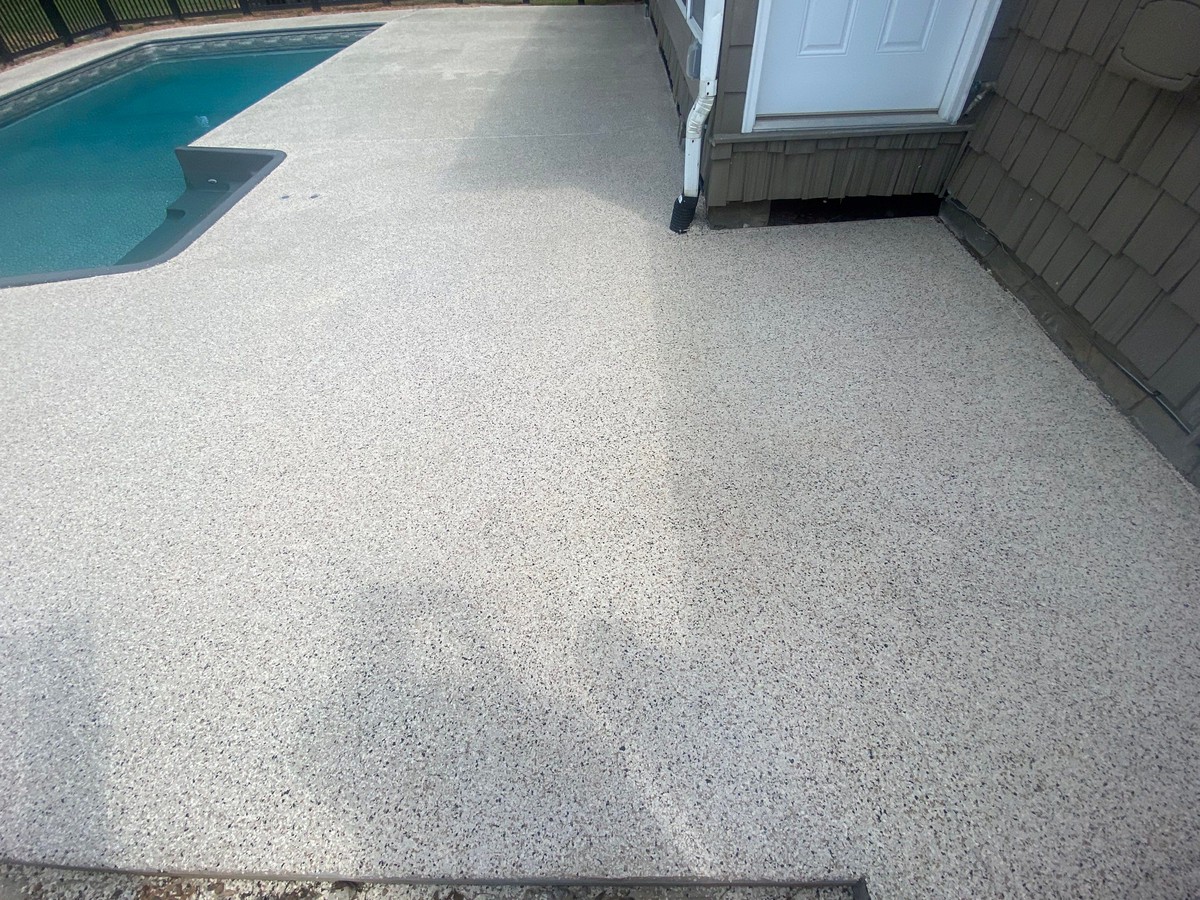 Enhancing Your Pool Deck With Epoxy Floor Coating The Benefits Georgia Tough Concrete Coatings